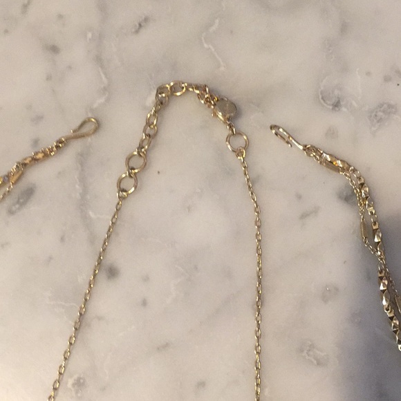 Stella & Dot | Jewelry | Stella Dot 2 In Crystal Gold Pendant Necklace ...